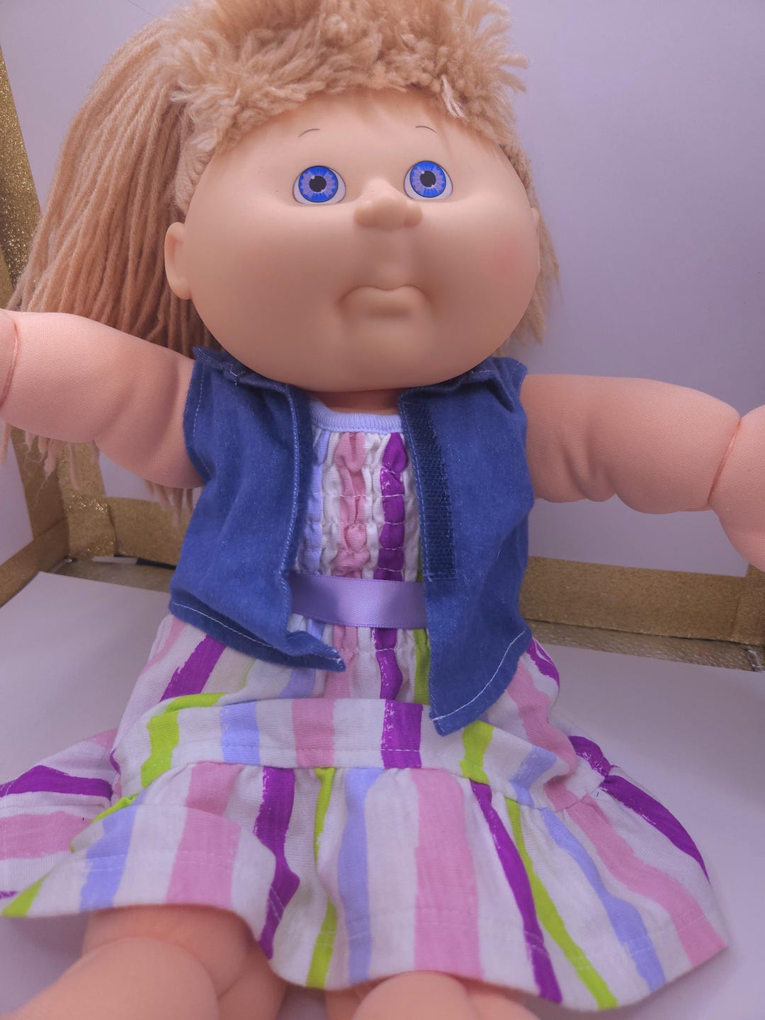 First Edition Hasbro Cabbage Patch Kids 1990 Blonde Hair Blue Eyes - Etsy