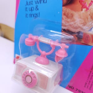 Barbie Action Accents - Decorator Telephone - Mattel 1989 - Etsy