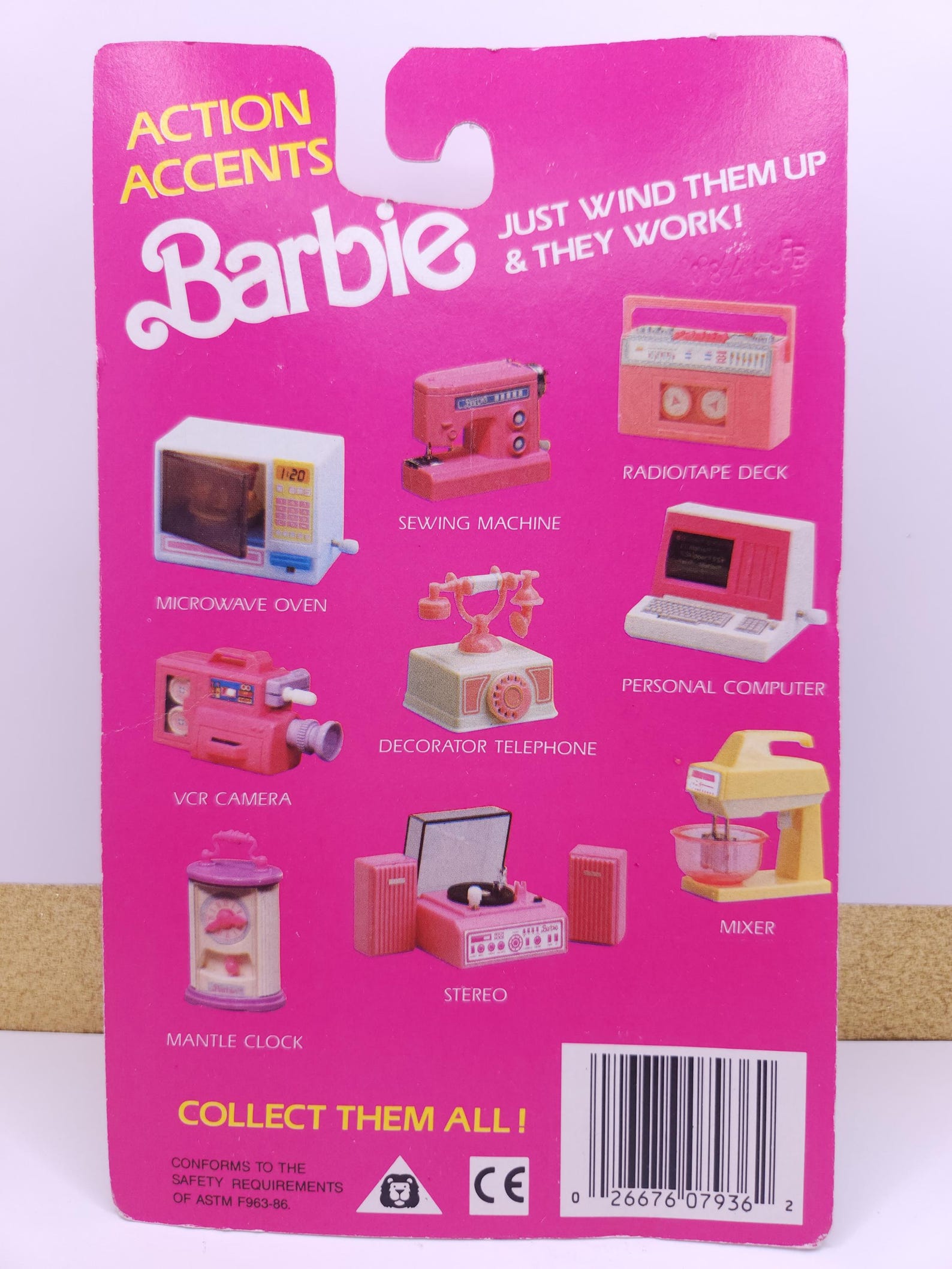 Barbie Action Accents Decorator Telephone Mattel 1989 - Etsy
