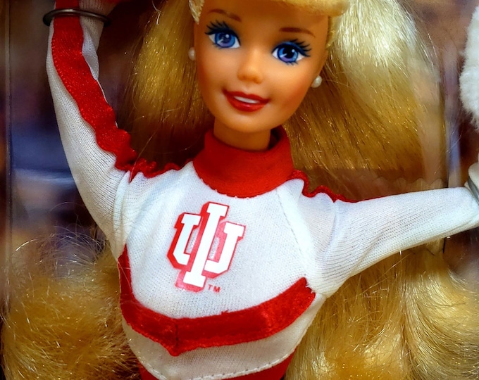 Barbie Doll - Indiana University Cheerleader Barbie 1996 (mattel) - Etsy