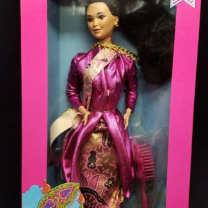 Barbie Doll Malaysian Barbie 1990 mattel Dolls of the World Collection ...