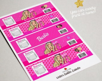 Barbie Birthday Banner | Etsy