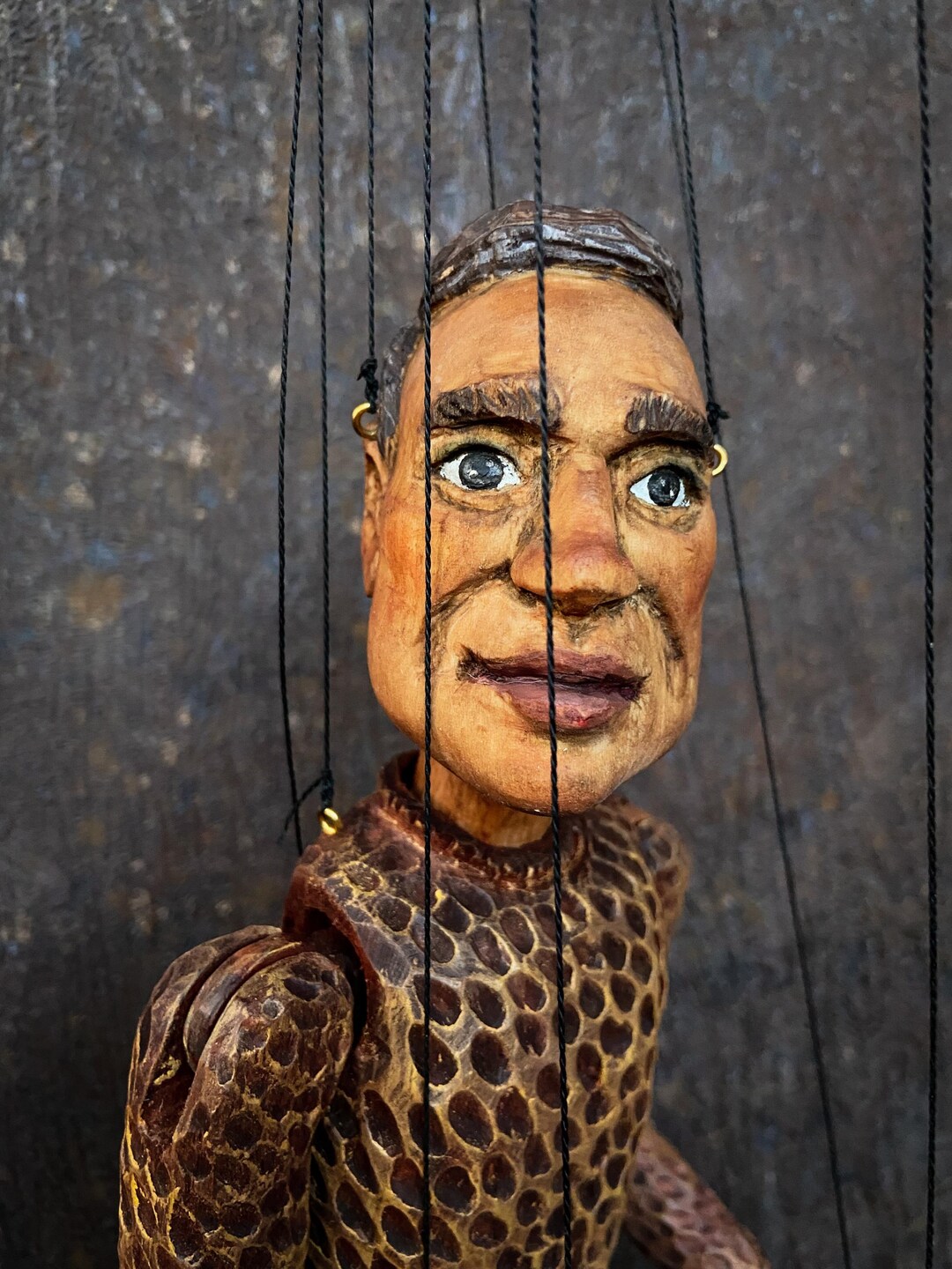 Wooden Marionette Roman, Handmade, Wood Carving, Hand Carved Puppet ...