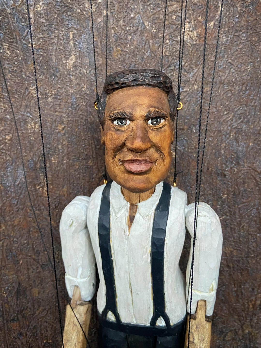 Unique Wooden Doll, Puppet Theater, Wooden Collectible Doll, Wall Decor ...