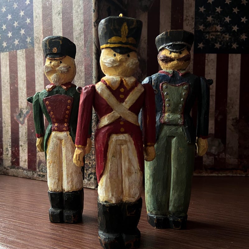 Wooden Soldiers - Etsy