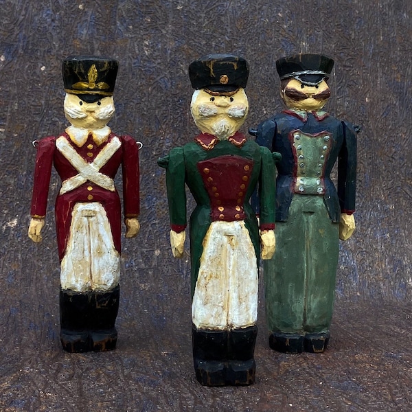 Wood Toy Soldiers - Etsy