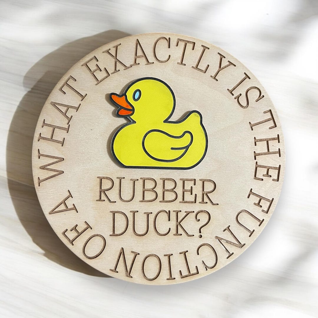 Rubber Duck Sign - Etsy