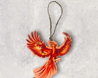 Phoenix Christmas Ornament - Etsy
