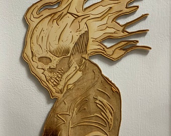 Ghost Rider Ring | Etsy