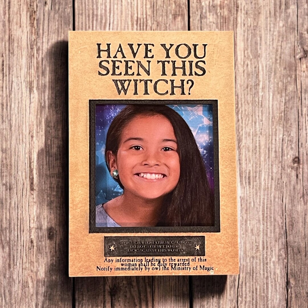 Wizard Picture Frame - Etsy