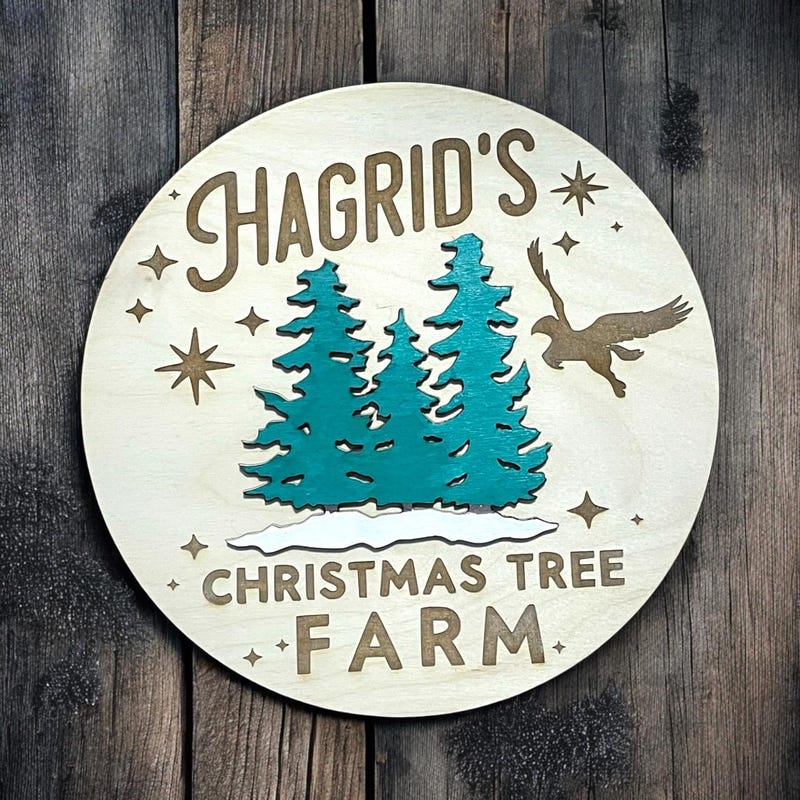 Tree Farm Sign - Etsy
