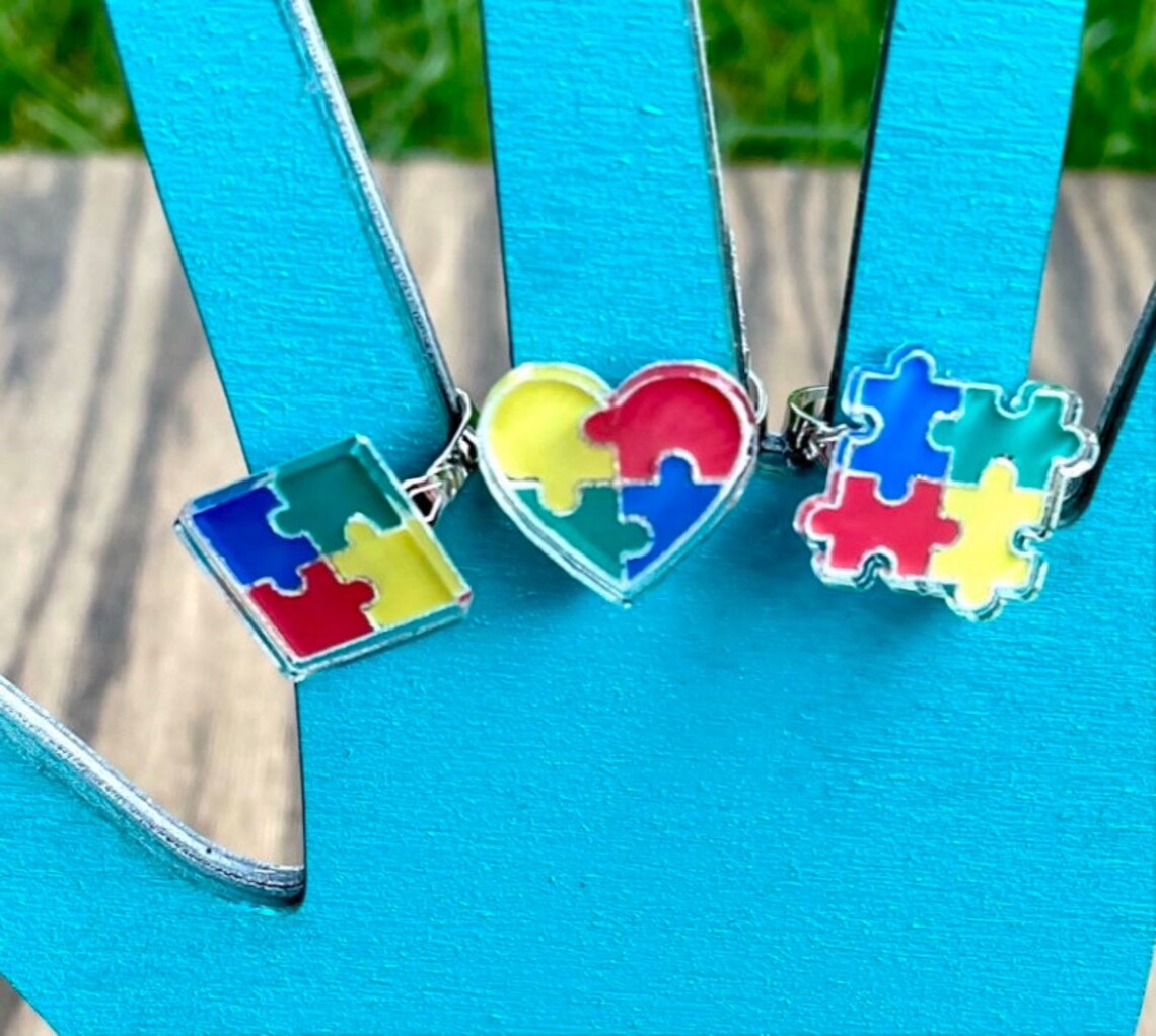 Autism inspired Ring | Etsy