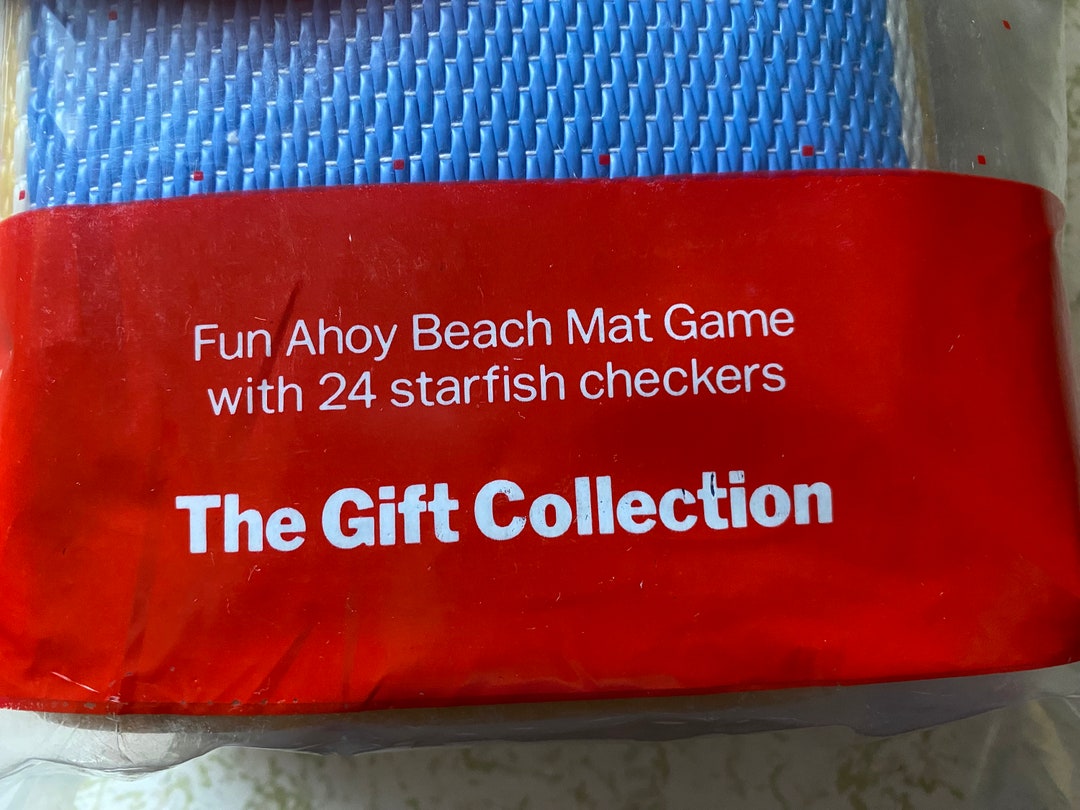 Vintage Avon Beach Mat Checkers Game - New in Package - Etsy