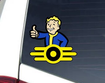 Vault Boy Decal | Etsy
