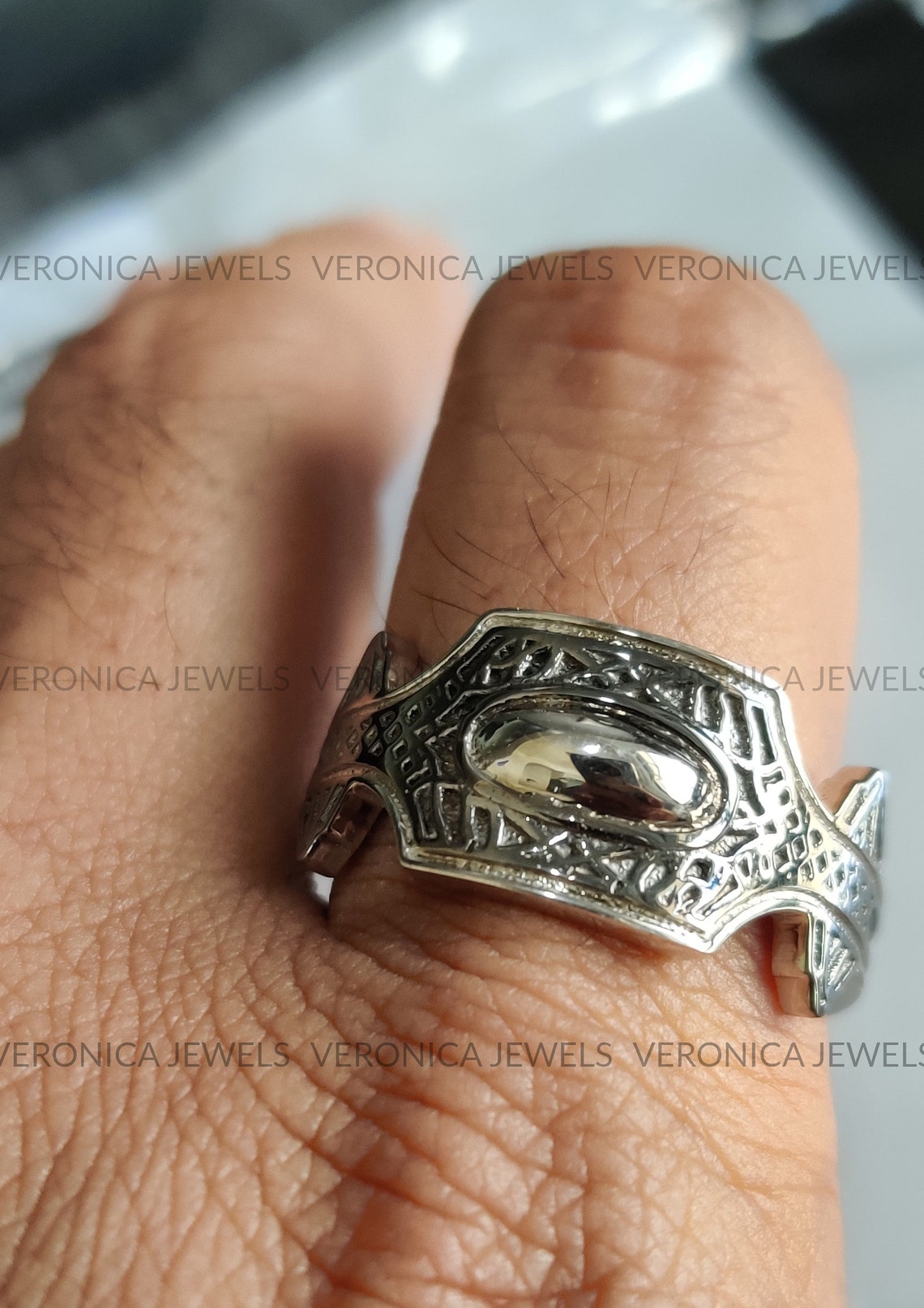 New Wakanda Ring in Sterling Silver Super Hero Ring With - Etsy