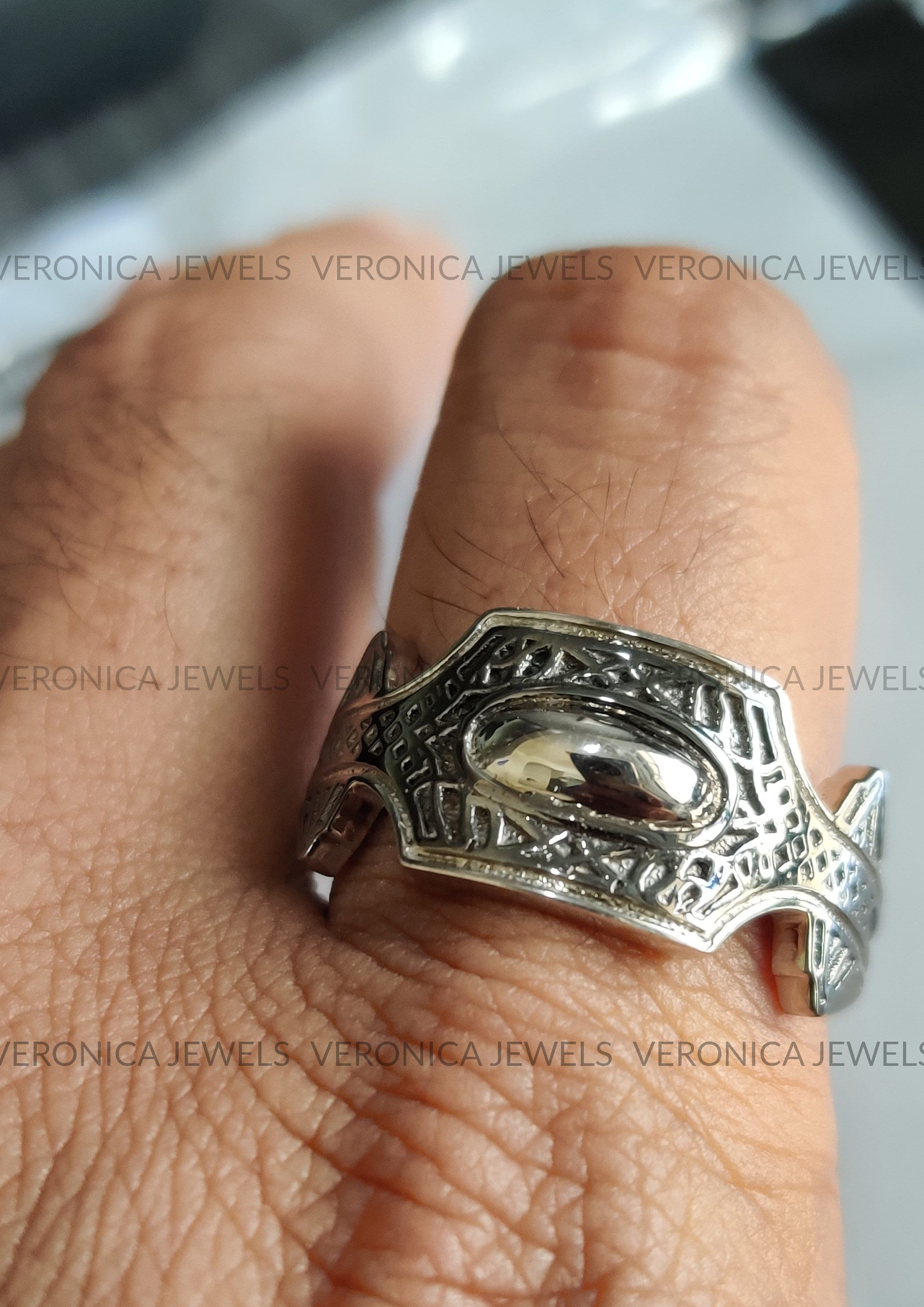 New Wakanda Ring in Sterling Silver Super Hero Ring With - Etsy