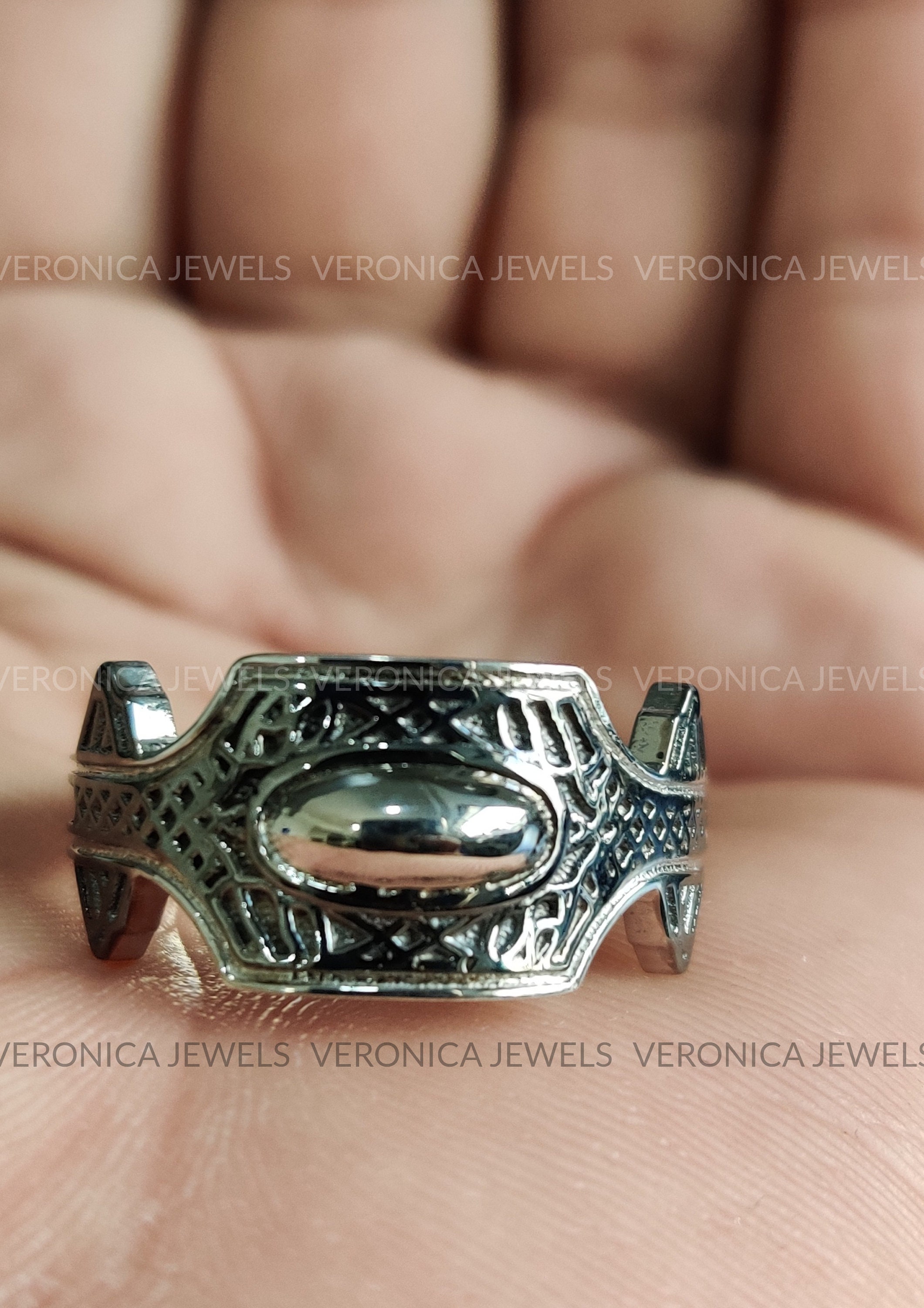 New Wakanda Ring in Sterling Silver Super Hero Ring With - Etsy