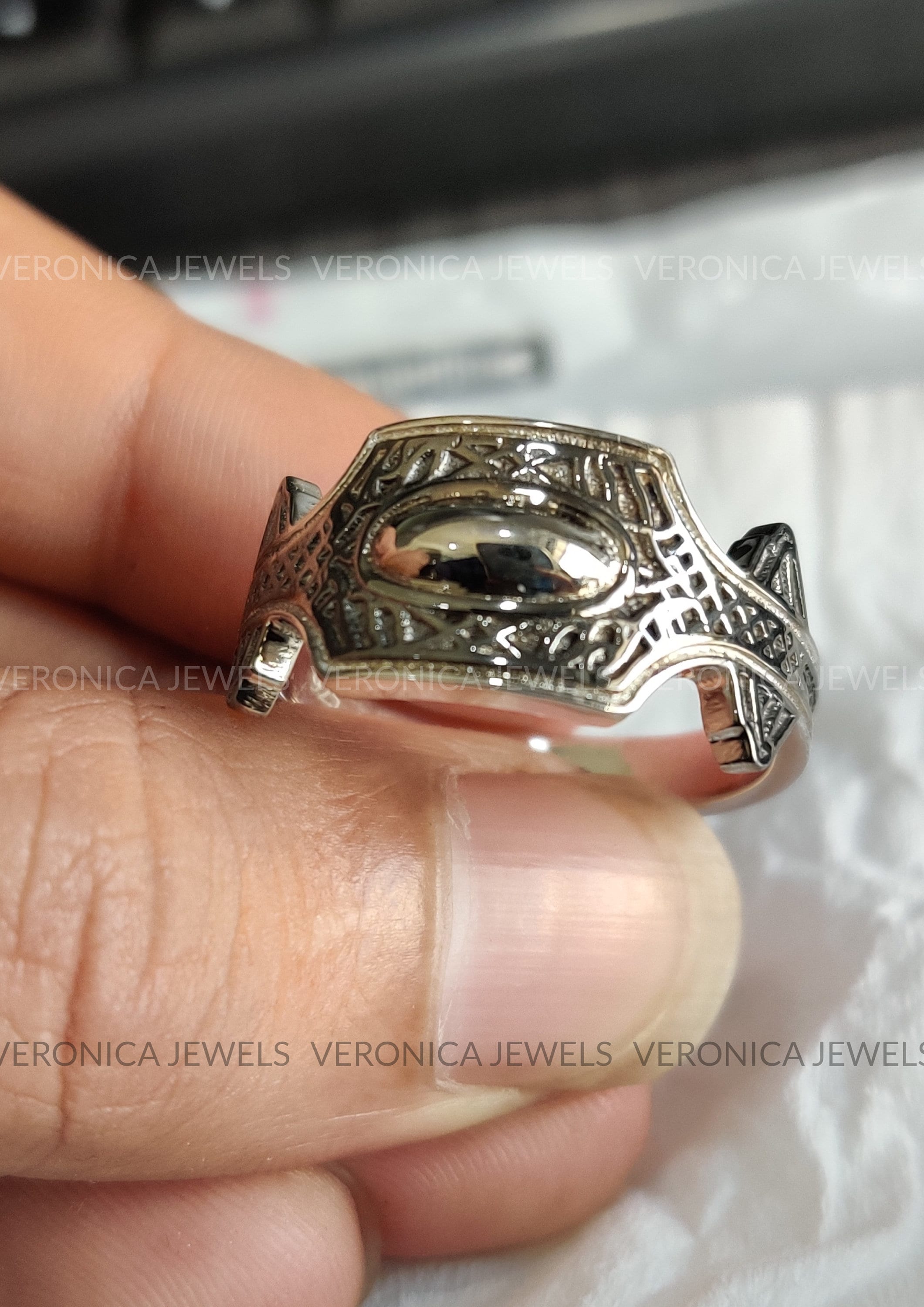 New Wakanda Ring in Sterling Silver Super Hero Ring With - Etsy