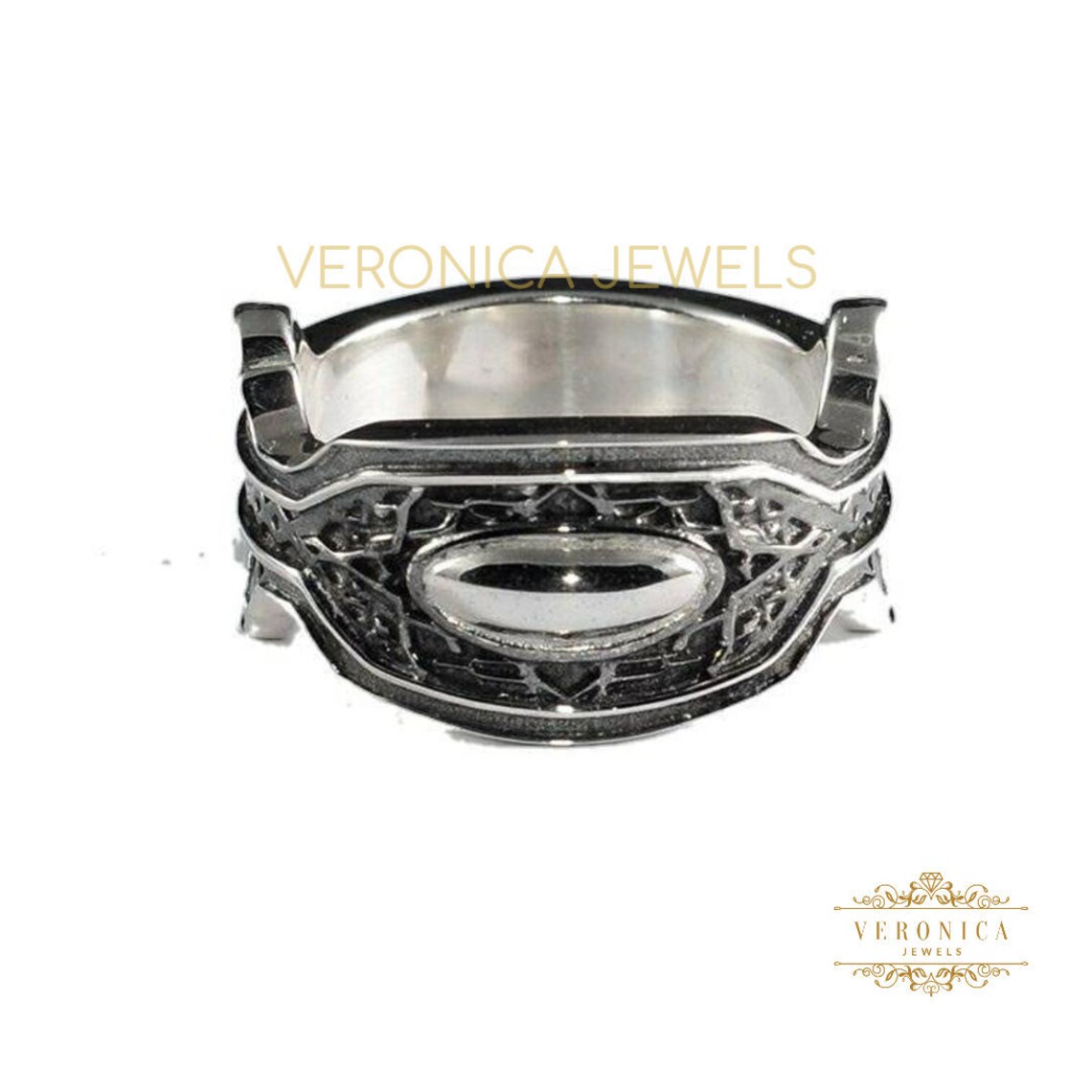 New Wakanda Ring in Sterling Silver Super Hero Ring With - Etsy