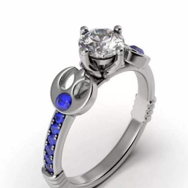 Geek Engagement Ring - Etsy