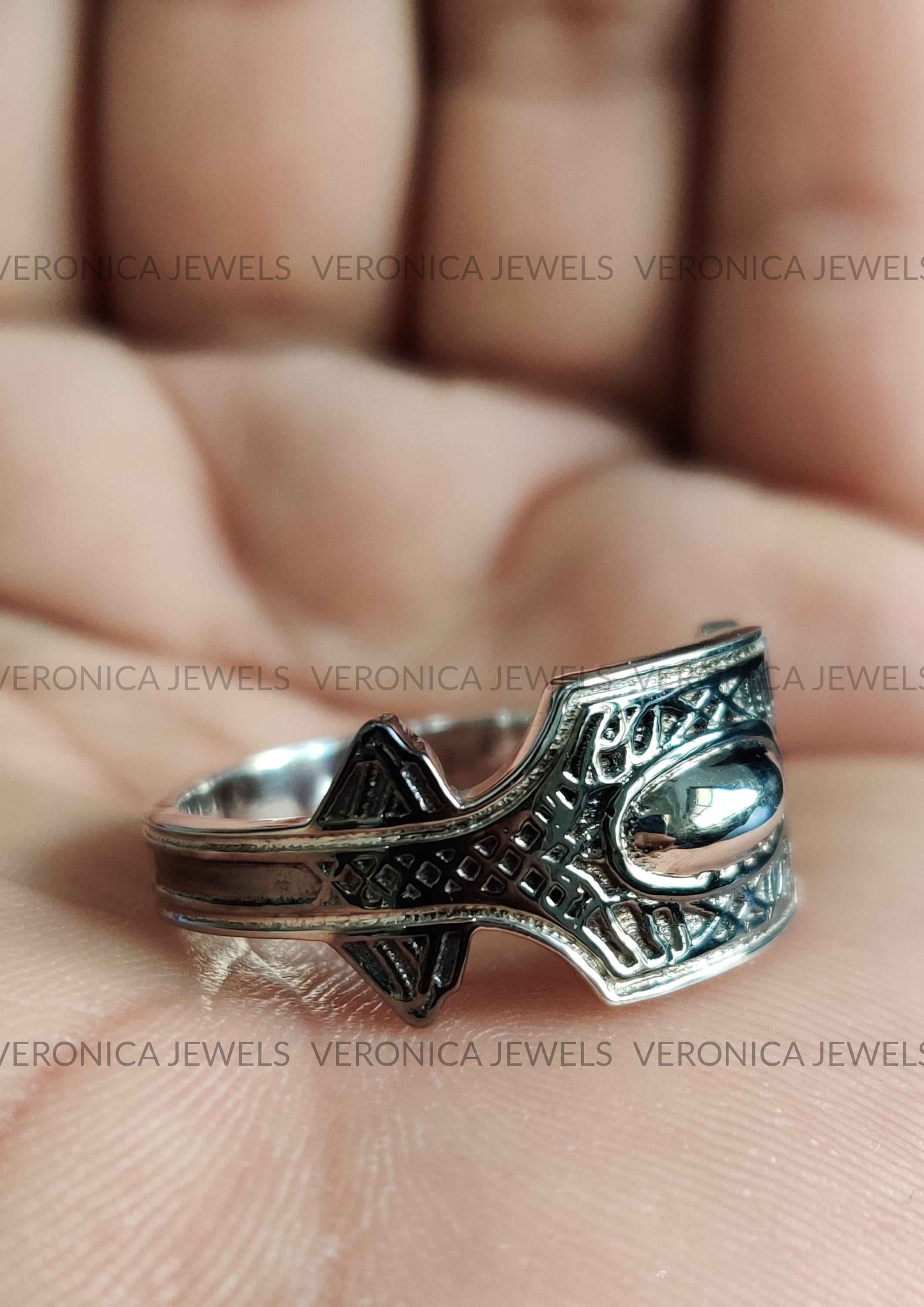 New Wakanda Ring in Sterling Silver Super Hero Ring With - Etsy