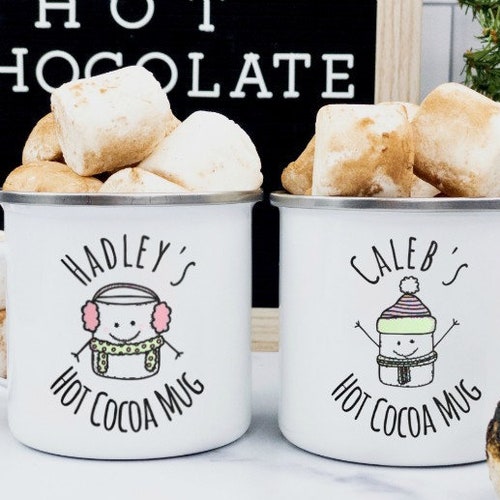 Kids Hot Chocolate Mug Personalized Kids Hot Cocoa Mug - Etsy
