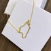 Syria Map Pendant Necklace, Sterling Silver, Syrian Cities Engraved - Etsy