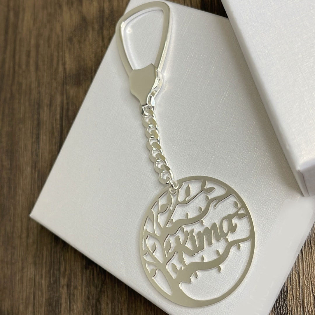 Tree of Life Keychain ,personalized Tree of Life ,name Keychain ...