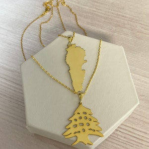 Lebanon Cedar Tree Necklace , Cedar Tree Pendant Handmade Sterling ...
