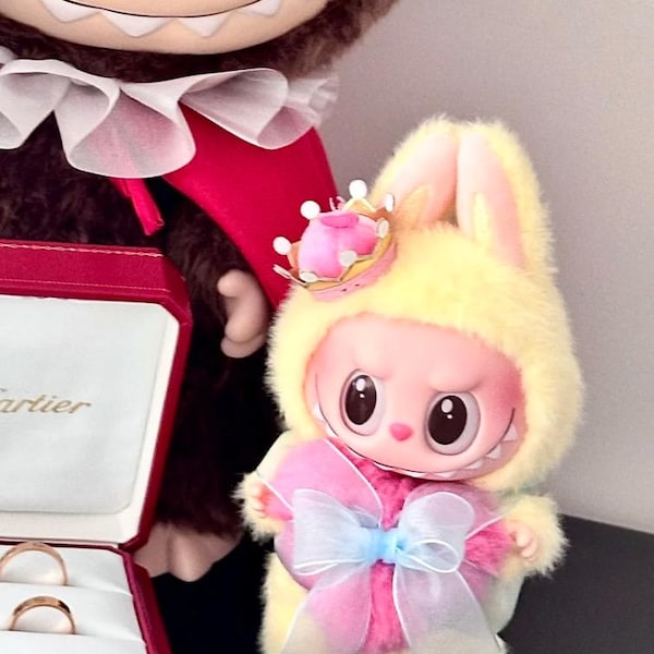 Pink Labubu Doll - Etsy