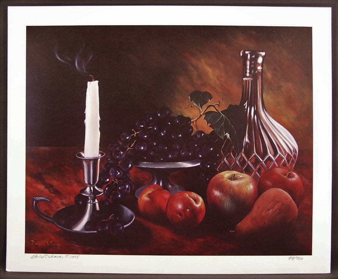 Flemish Realism Limited Edition Print by David E. Weaver, Autumn Still ...