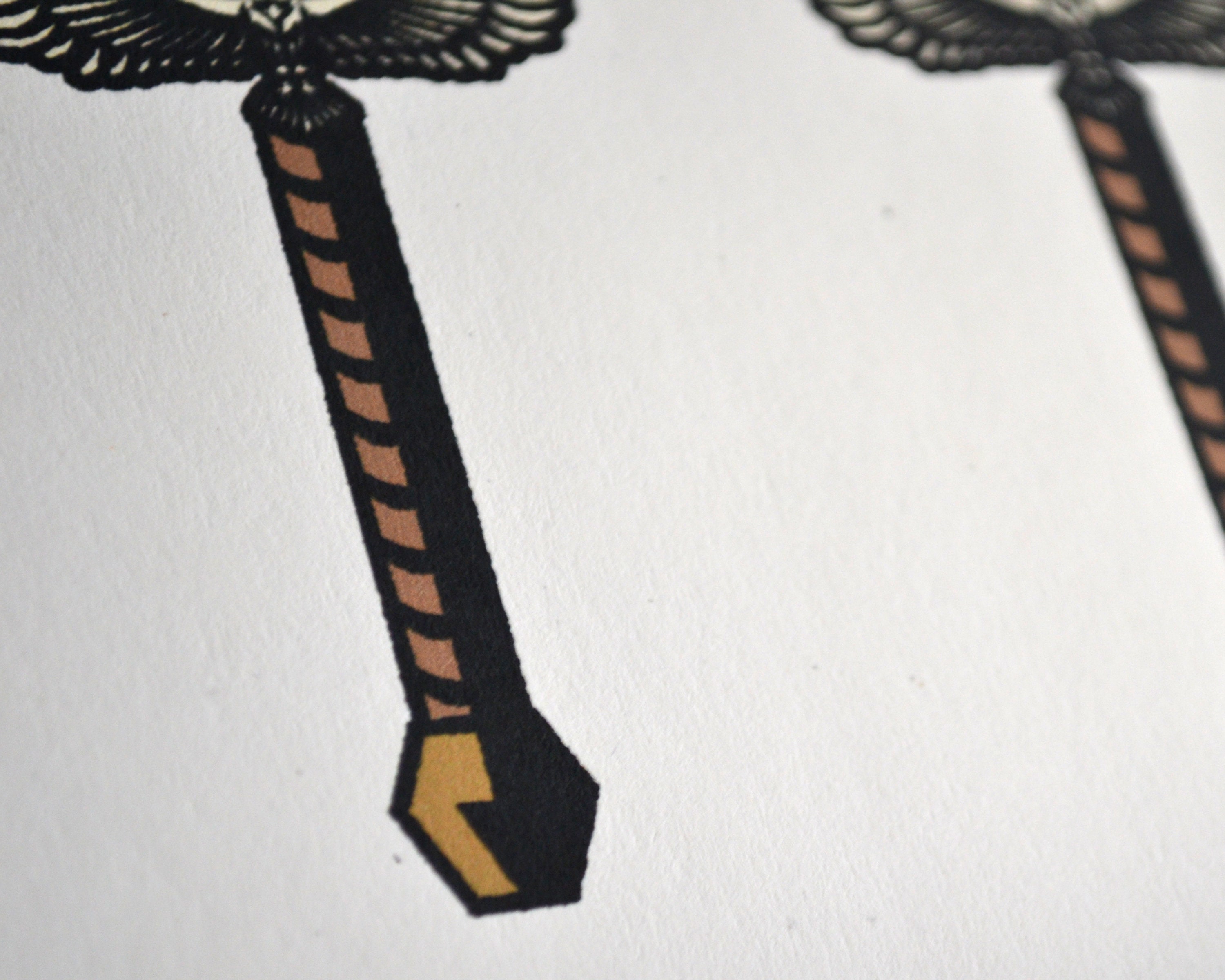 Everquest Ranger Earthcaller y Swiftwind Epic Swords Print 3 | Etsy