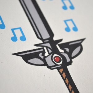 Everquest Bard Singing Short Sword Print (3 Sizes Available) - Etsy