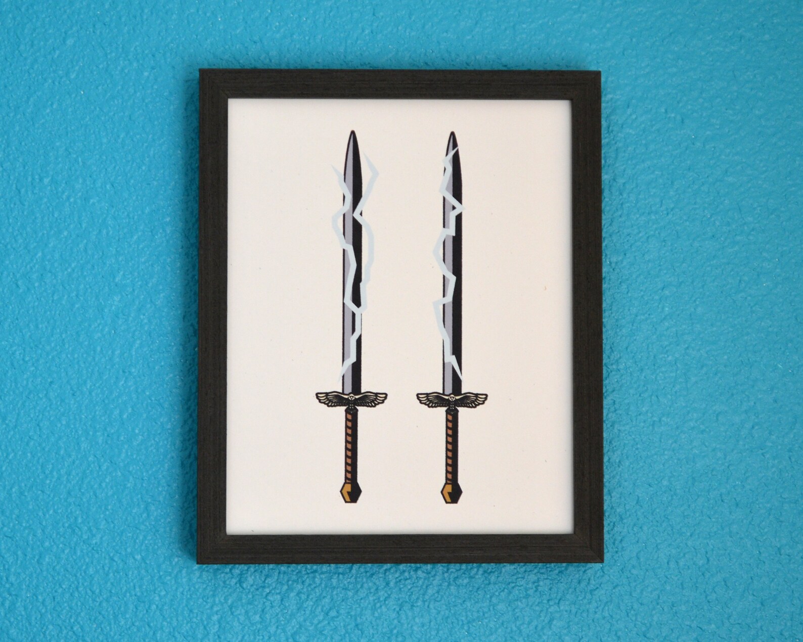 Everquest Ranger Earthcaller and Swiftwind Epic Swords Print (3 Sizes ...