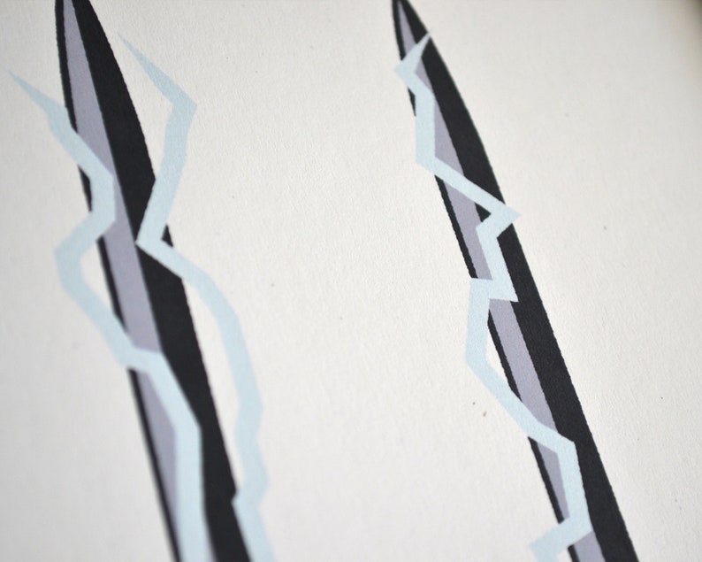 Everquest Ranger Earthcaller and Swiftwind Epic Swords Print - Etsy