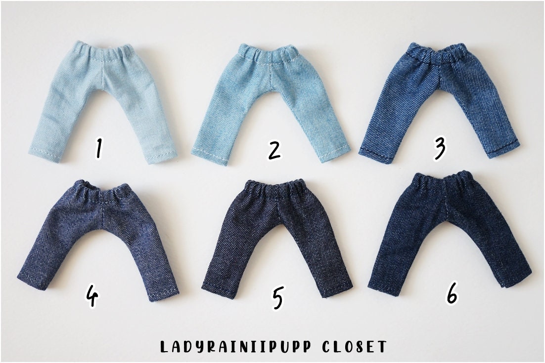Obitsu 11 Clothes Nendoroid Doll Pants Fit Jeans | Etsy