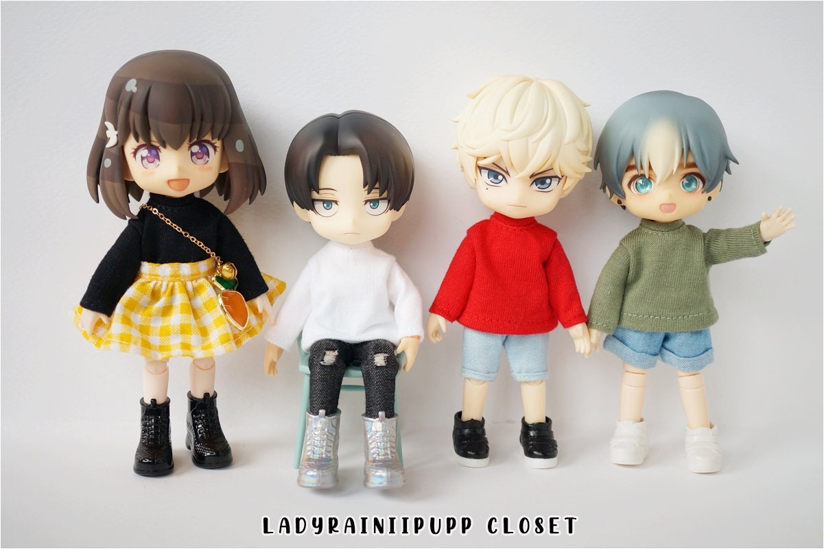 Obitsu 11 Clothes 12 Colors Long-sleeved Shirt Custom - Etsy UK