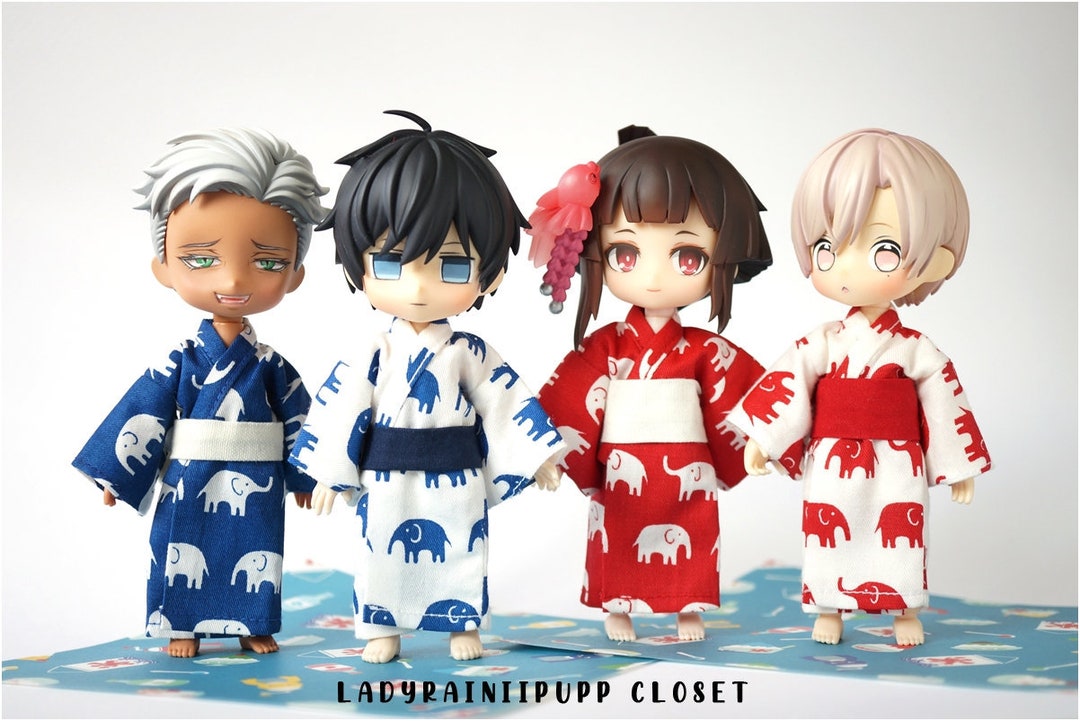 Obitsu 11 Clothes chang Collection Mix&match Yukata Handmade 3nd ...