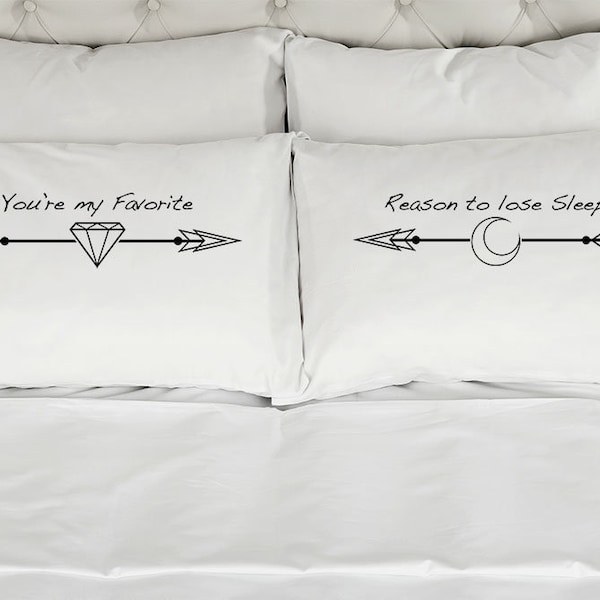 Couples Pillowcases - Etsy