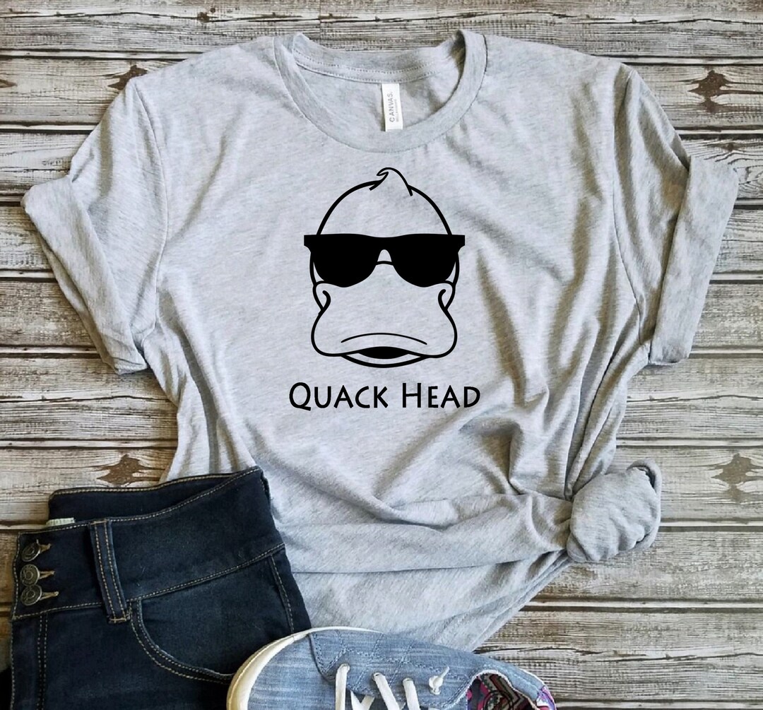 Women's Quack Head - Duck - Comfort Tee Shirt - Etsy