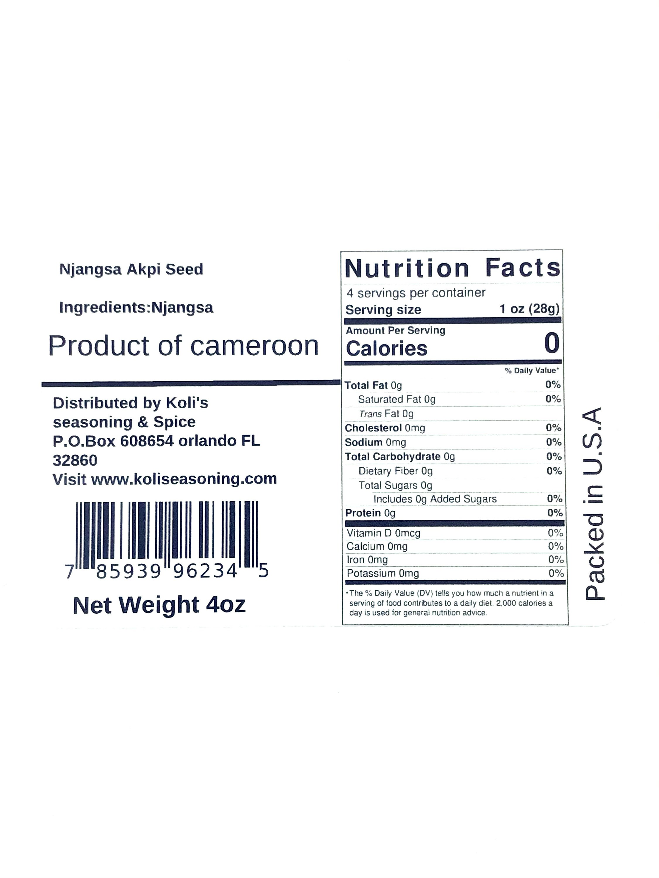 Akpi Seed Njangsa / Djansang - Etsy Australia