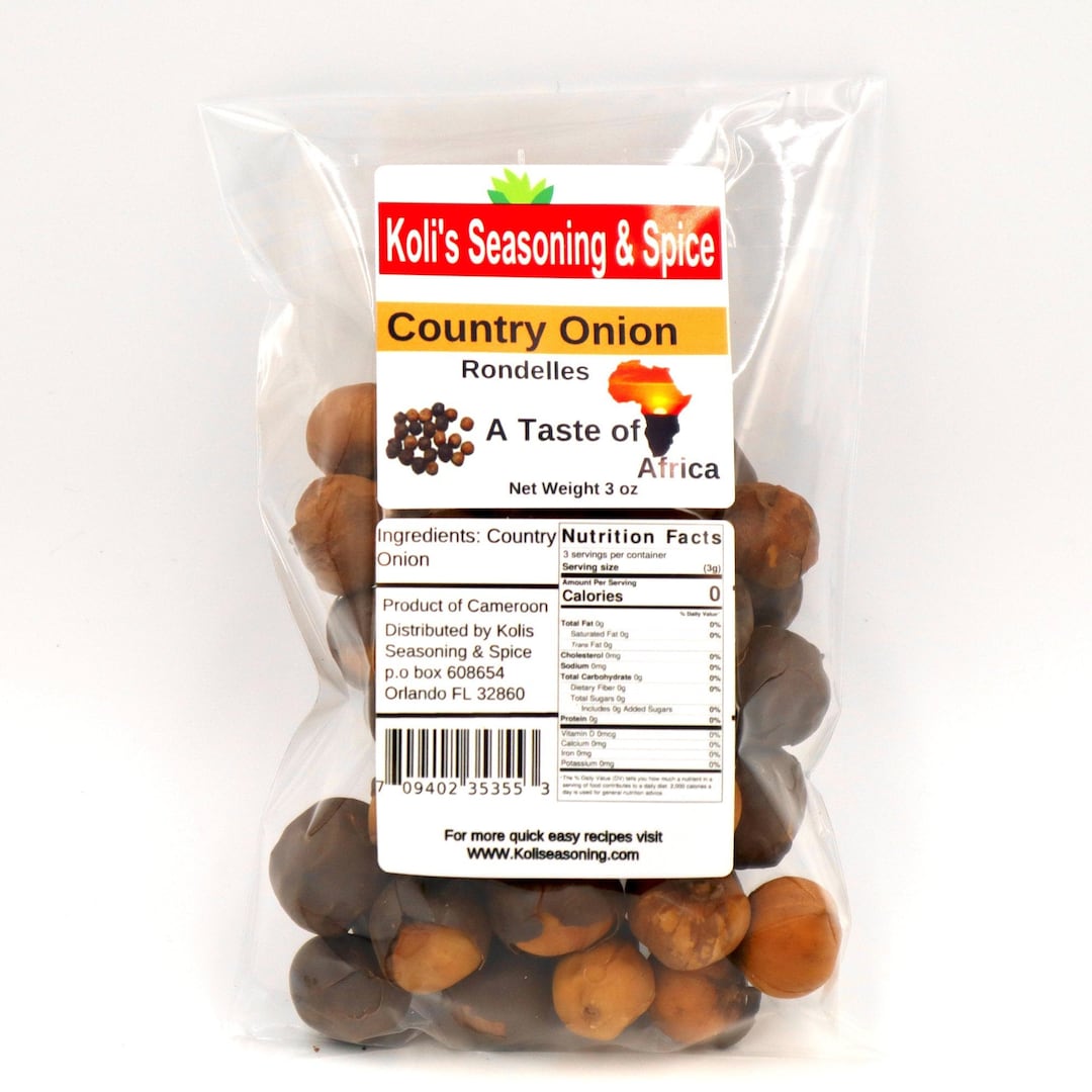 Country Onion (rondelles) Whole Organic - Etsy