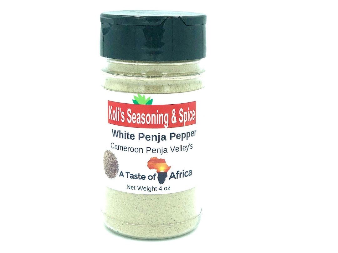 White Penja Pepper Ground Organic - Etsy