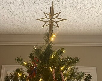 Star Tree Topper | Etsy