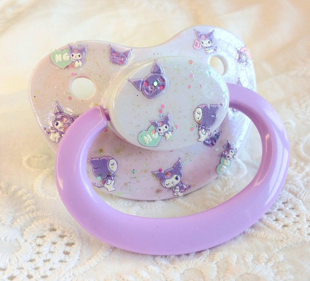 Adult Decorated Pacifier Sanrio Kuromi - Etsy