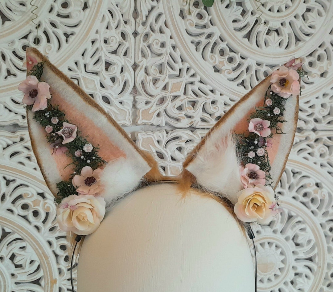 PET PLAY SET Bunny Ears Rabbit Cosplay Costume - Etsy