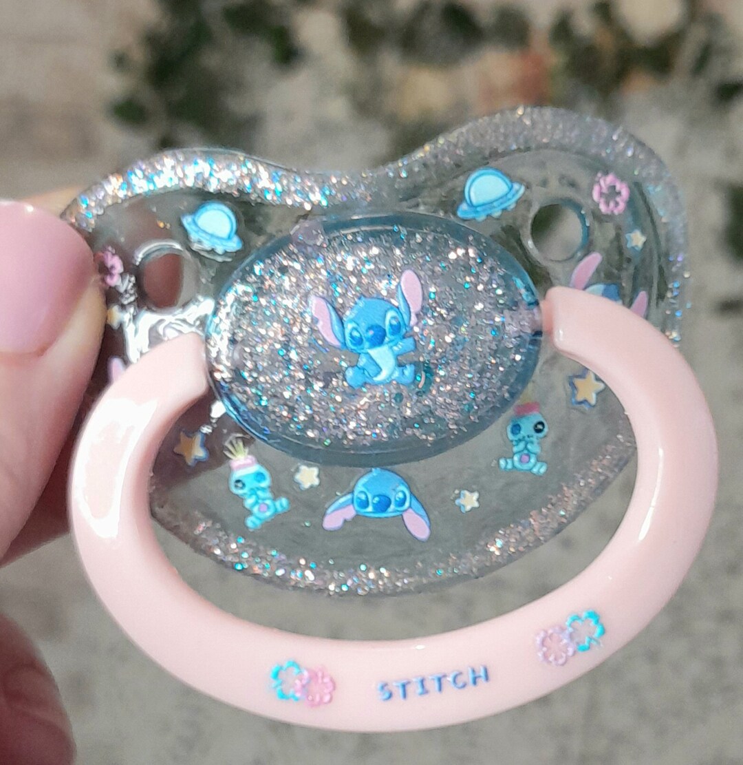 Adult Decorated Pacifier Lilo and Stitch - Etsy