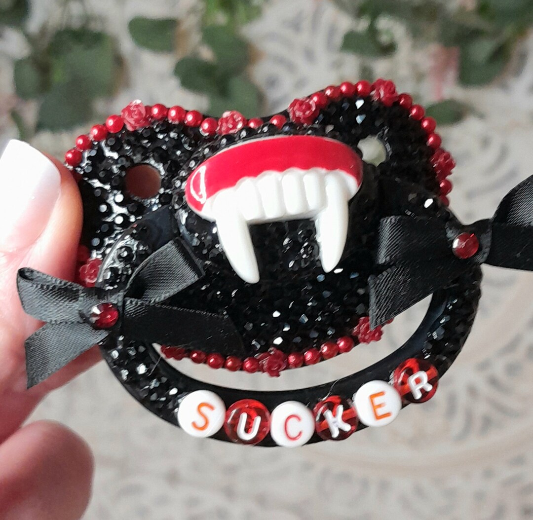 Adult Decorated Pacifier - Etsy