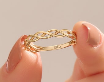 Braided Ring - Etsy