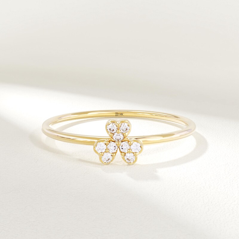 Shamrock Ring - Etsy